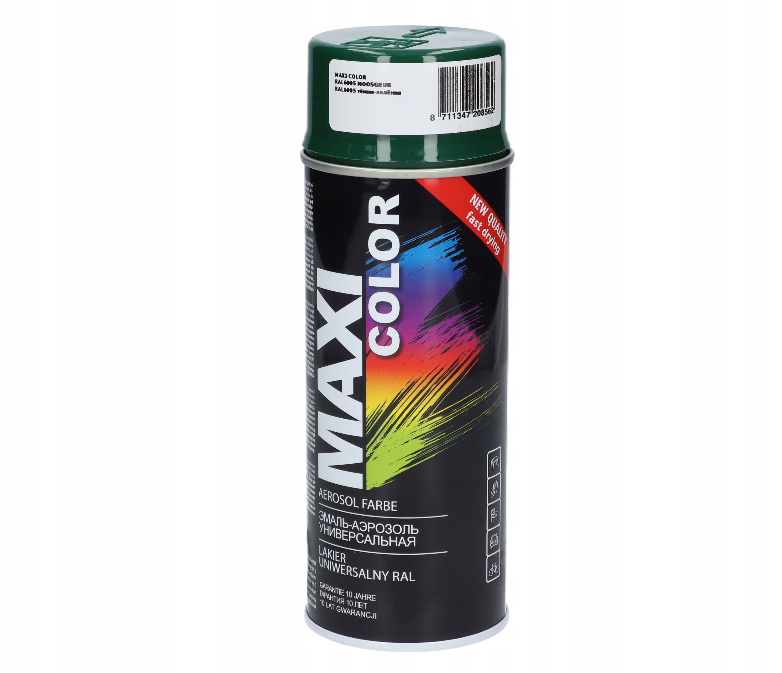 Lakier w sprayu Motip Maxi Color RAL 6005 400 ml zielony 8711347208562 za 12.69PLN z Poznań ...
