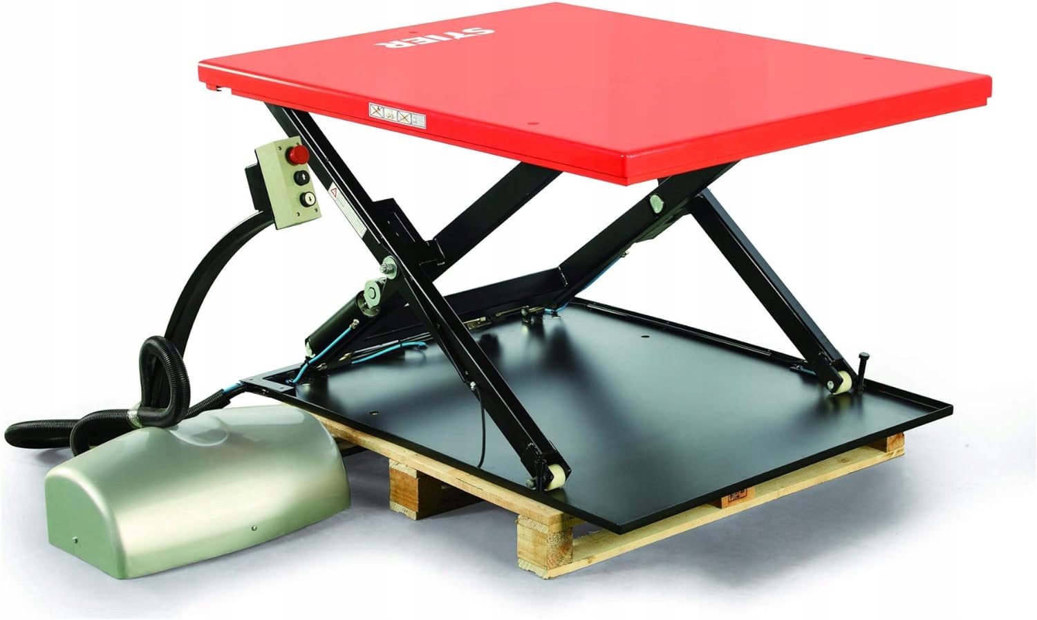 PODNOSNIK nożycowy do palet STIER udzwig 1000kg (4251709612759) • Cena ...