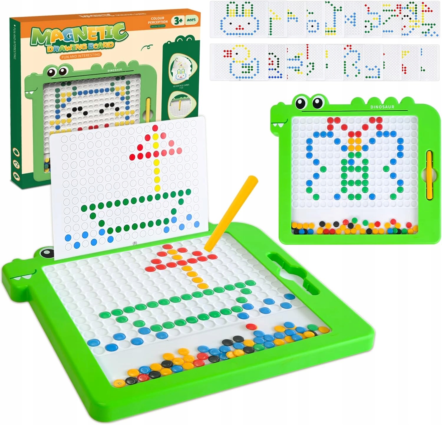 Magnetická tabuľa pre deti Montessori s magnetickým perom - Allegro