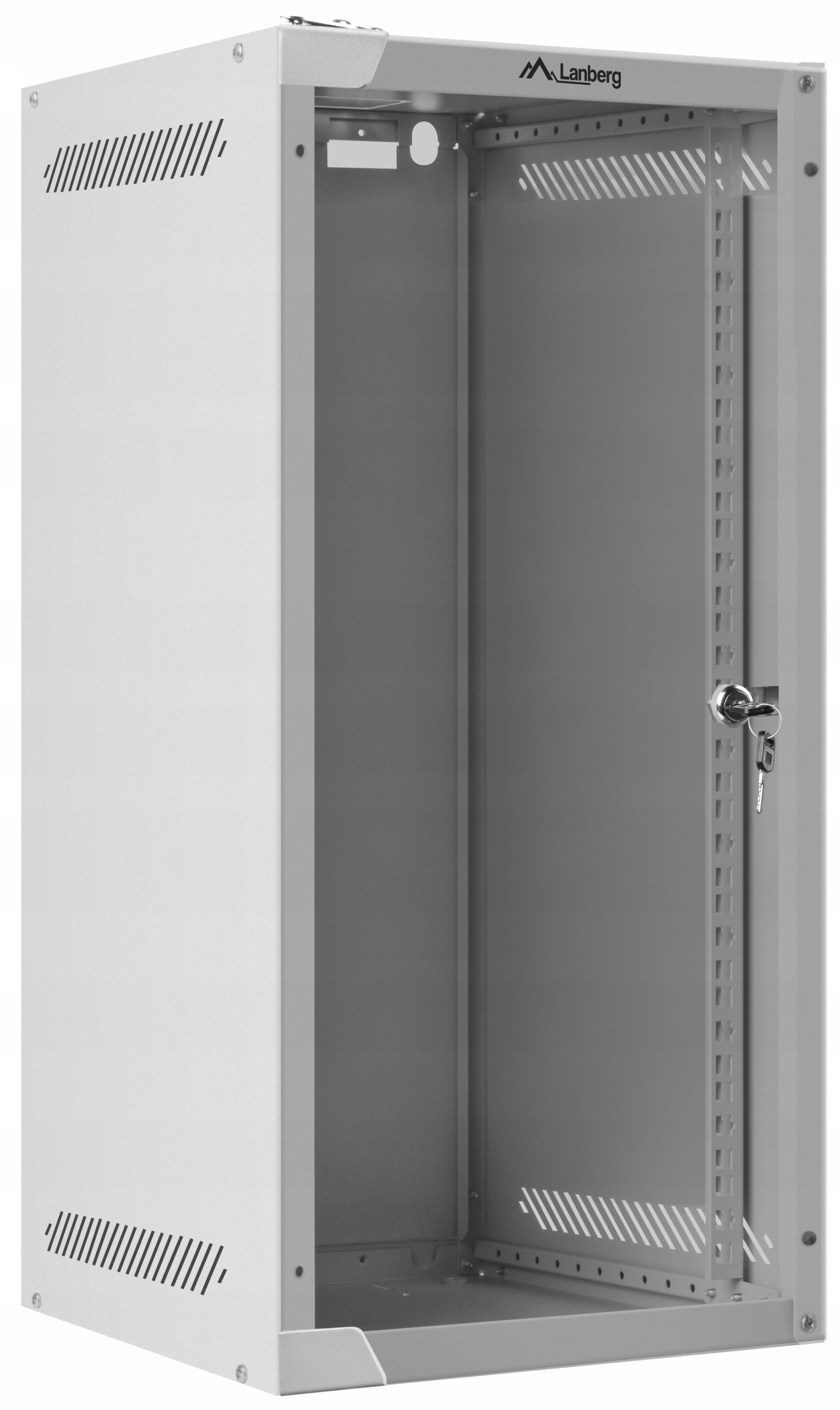 SZAFA RACK 10" 12U 280x310 SZAFKA SERWEROWA WISZĄCA SZARA DRZWI SZKLANE ...