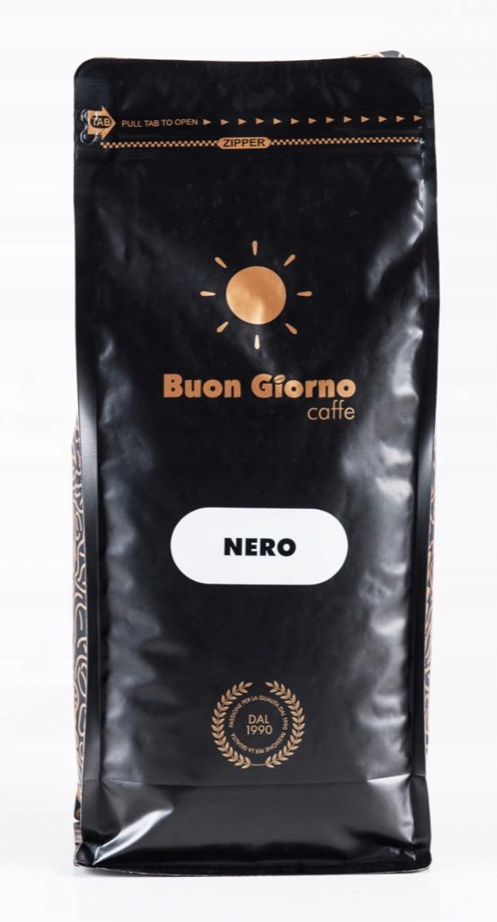Купить Кофе Buon Giorno NERO Caffe в зернах 1кг: отзывы, фото и ...