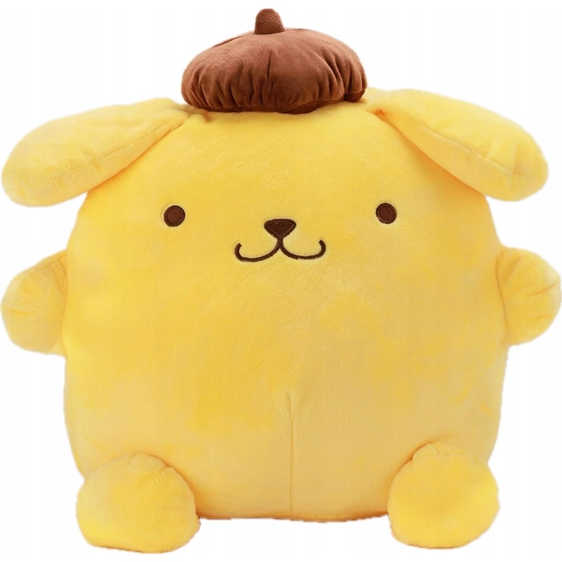 POM POM PURIN SANRIO CREWMATE PLUSZOWA MASKOTKA 50CM - HAPPY FACE C ...