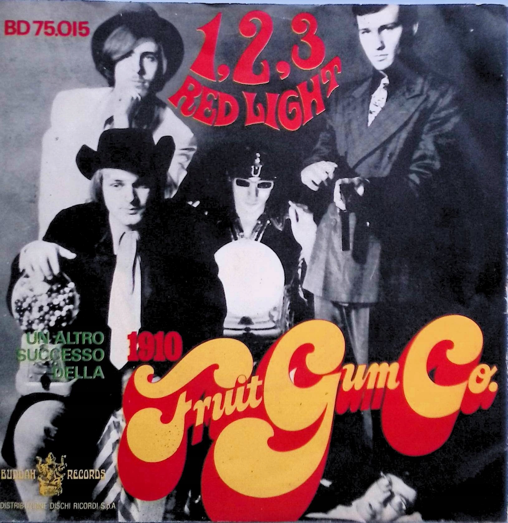 1, 2, 3, Red Light / (Poor Old) Mr. Jensen 1910 Fruitgum Company Winyl ...