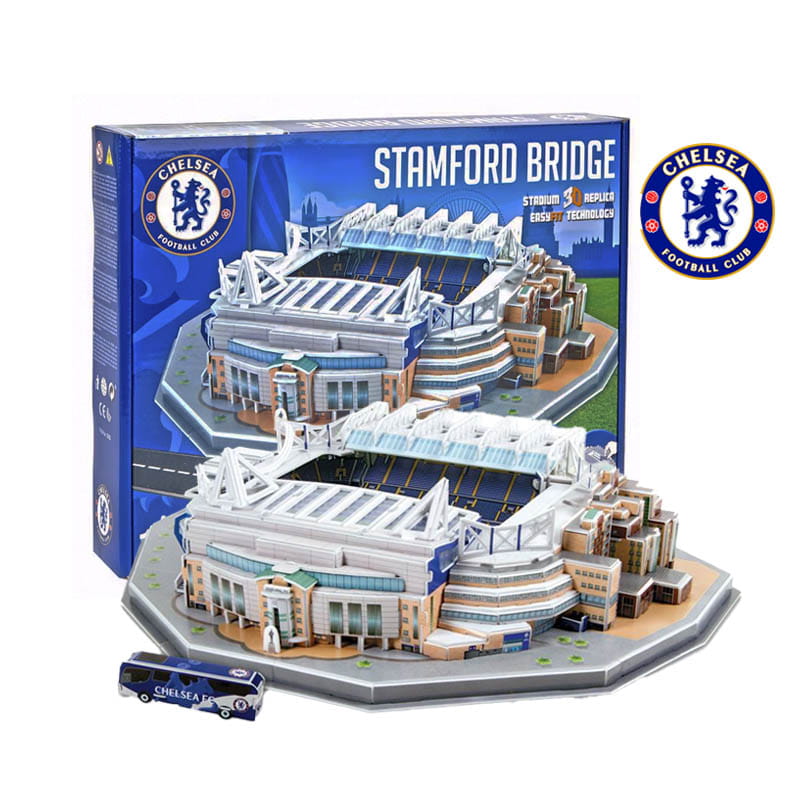 Stadion piłkarski STAMFORD BRIDGE Chelsea FC 3D model oficjalny Anglia ...