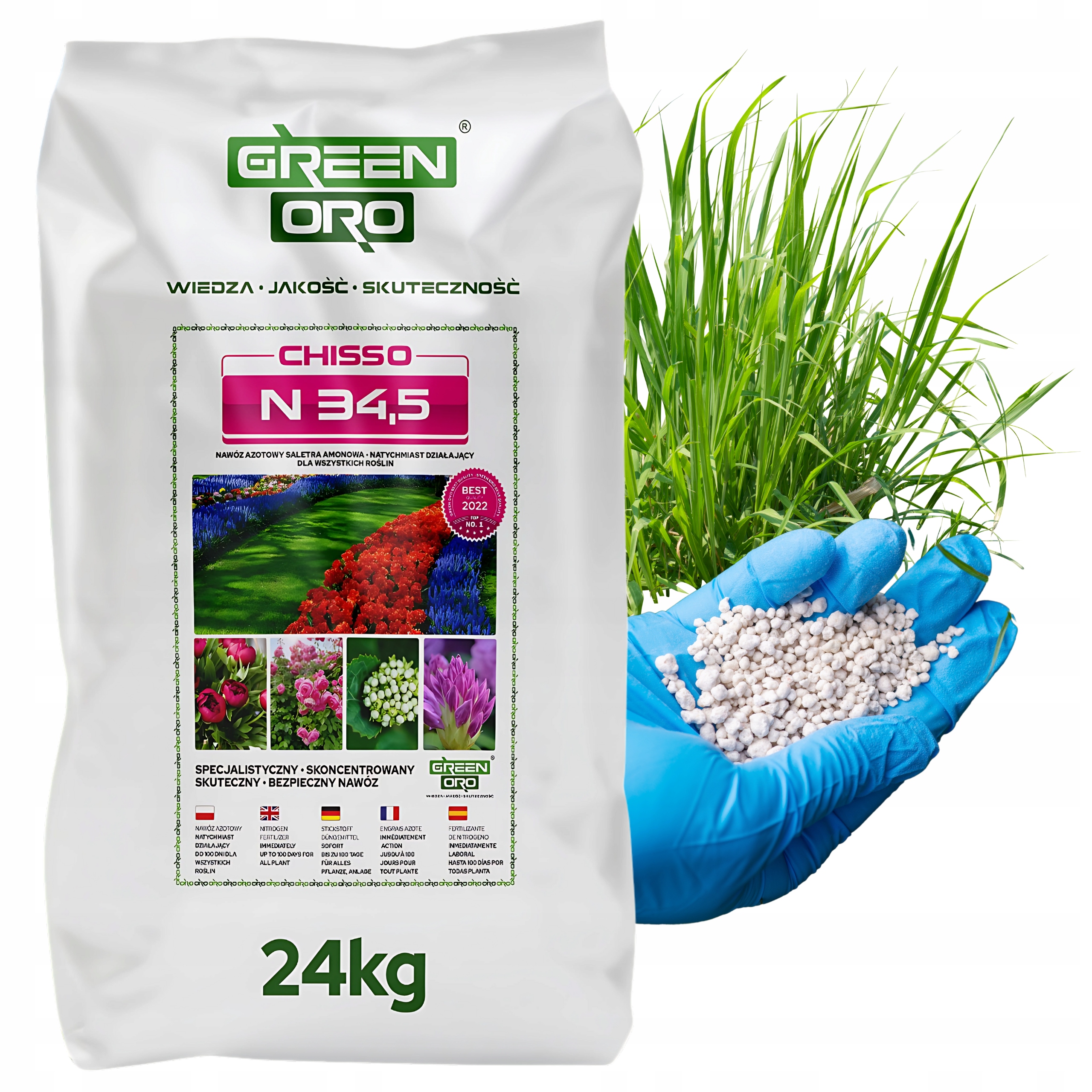 Nawóz azotowy granulat 25 kg 25 l (5906358748487) • Cena, Opinie • Nawozy 17326994345 • Allegro