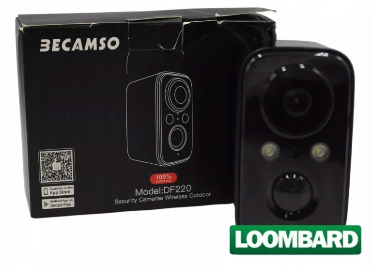 KAMERA IP ZEWNĘTRZNA BECAMSO DF220 MONITORING DOMOWY - Sklep, Opinie ...