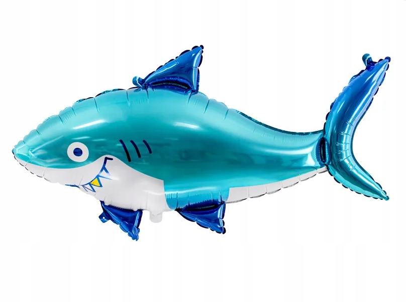 Balon PartyDeco FB69 niebieski rekin 92x48 cm (5900779166103) • Cena ...