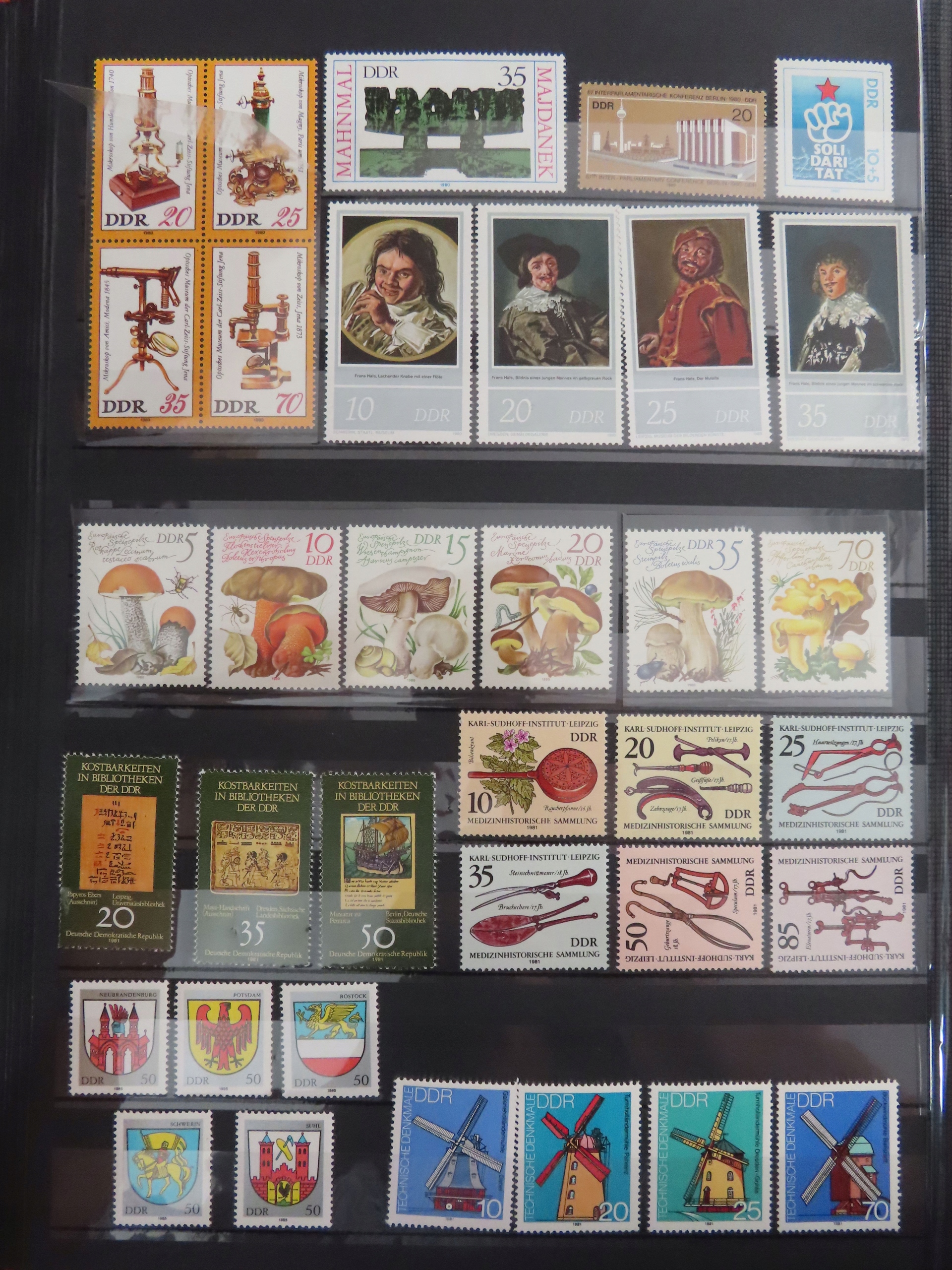 Zestaw Znaczków DDR D2900 • Cena, Opinie • Zestawy i zbiory 17574588215 ...