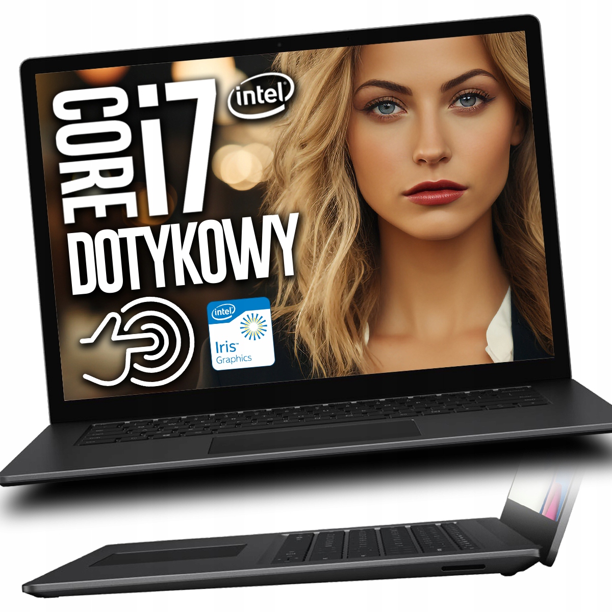 SUPER PREZENT Surface INTEL CORE i7 PixelSense BLACK Aluminium 13" 2K ...