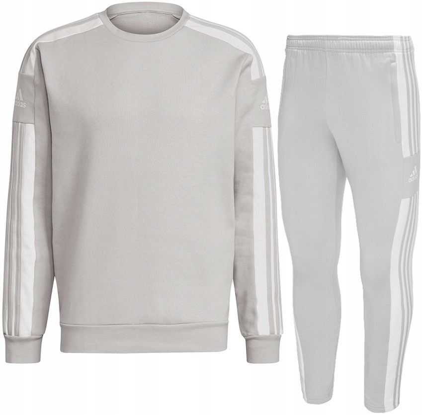 ADIDAS DRESY MĘSKIE bawełniane KOMPLET BLUZA SPODNIE SQUADRA - XL ...