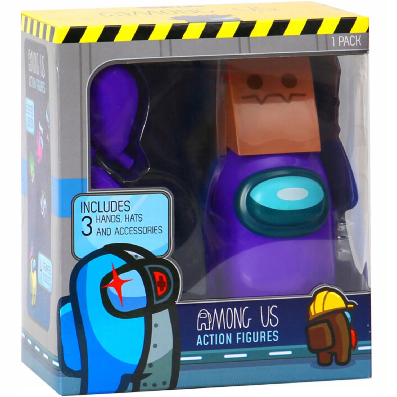 AMONG US EJECTED EDITION FIGURKA CREWMATE GUARDIAN ANGEL FIOLETOWY 12cm ...