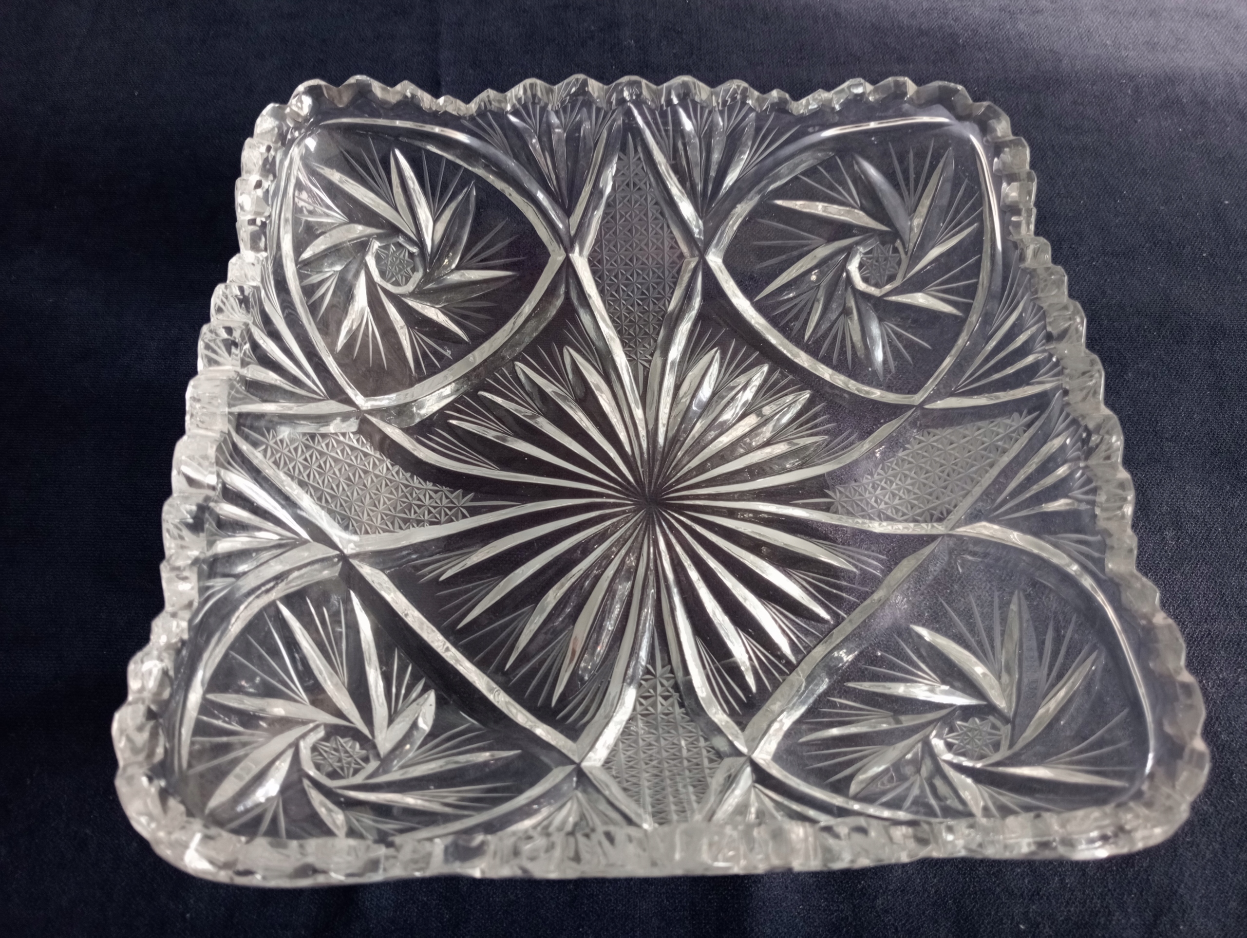 KRYSZTAŁOWA OWOCARKA, MISA, PATERA- JULIA PRL • Cena, Opinie - Allegro