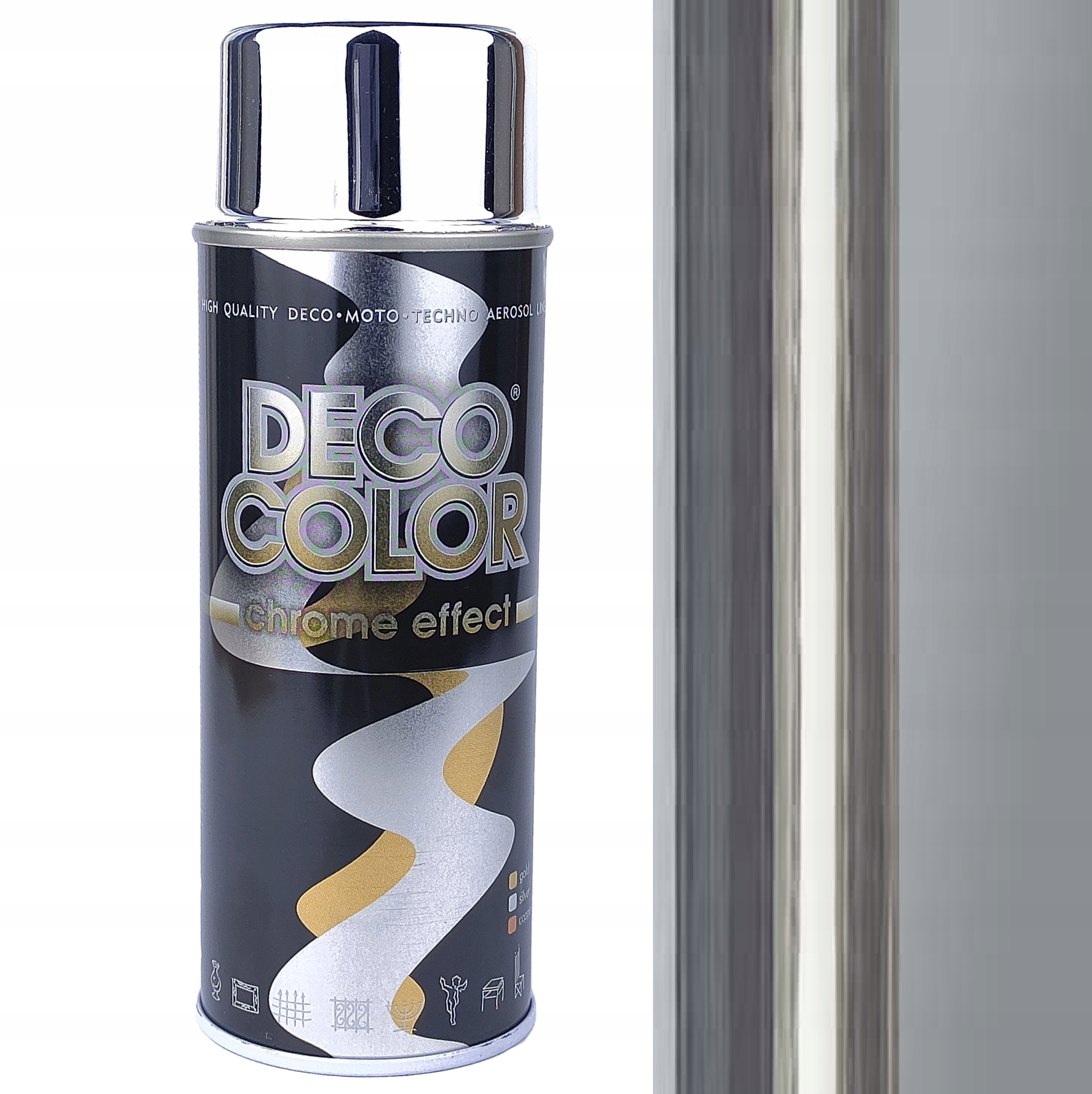 Lakier w sprayu Deco Color srebrny 400 ml • 24.00PLN • Lakiery - Chemia budowlana • Allegro ...