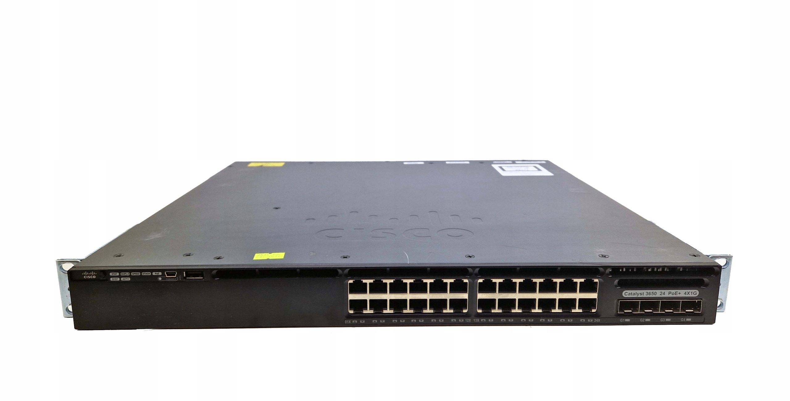 Cisco WS-C3650-24PS-S 24-Port Gigabit PoE+ Switch 2 x PSU - Sklep ...