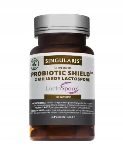Singularis Superior Probiotic Shield Lactospore 60 kaps (5903263262602) • Cena, Opinie • Układ ...
