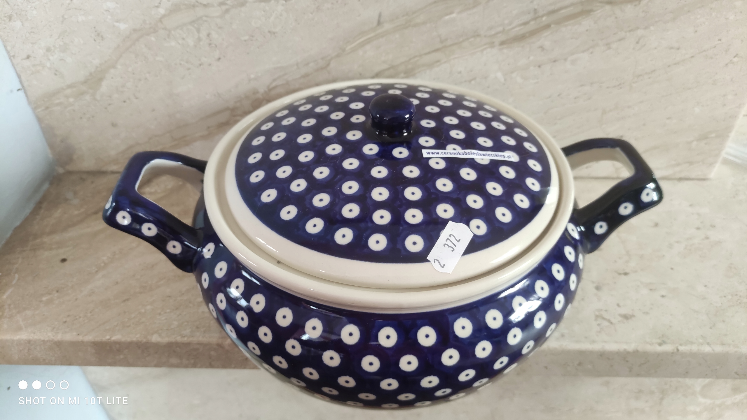 Waza/garnek 2L 1435 CERAMIKA BOLESŁAWIEC 42G2 (1435) • Cena, Opinie • Wazy 14494586365 • Allegro