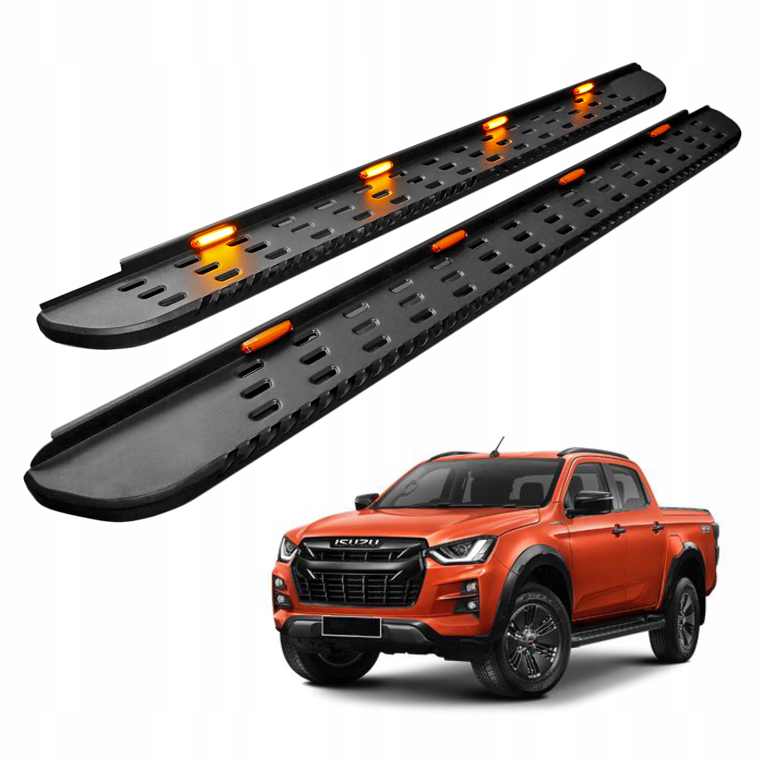 Stopnie boczne progi rury ISUZU D-MAX 2020- 5904708679184 za 1829.00PLN ...