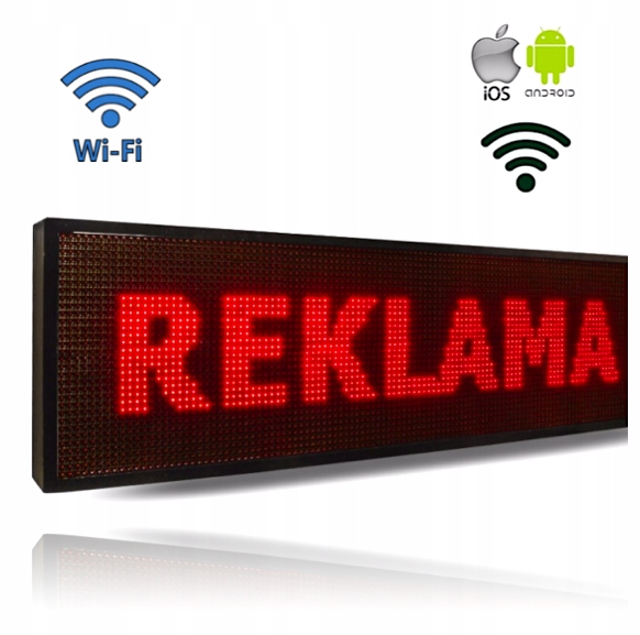 Wyświetlacz LED,tablica informacyjna,reklama led (5900009273762) • Cena ...