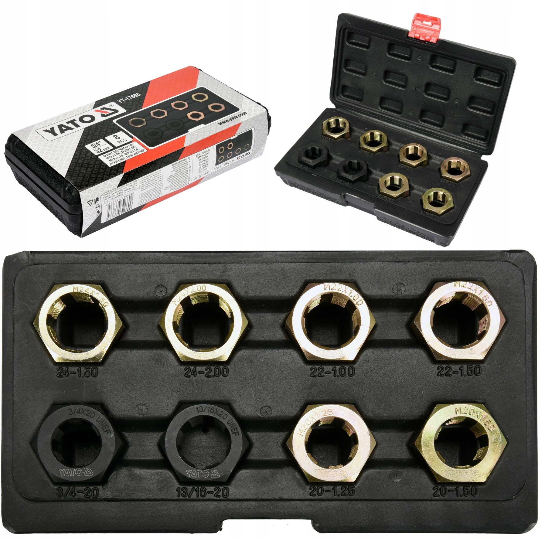 YATO ZESTAW DO NAPRAWY GWINTÓW PÓŁOSI NAPĘDOWYCH 5906083037665 za 59.85PLN z BIAŁYSTOK ul Bitwy ...