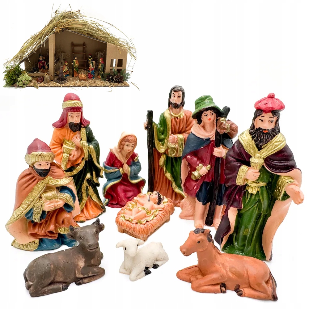 Figurki do szopki 7&7 10 sztuk • Cena, Opinie - Allegro