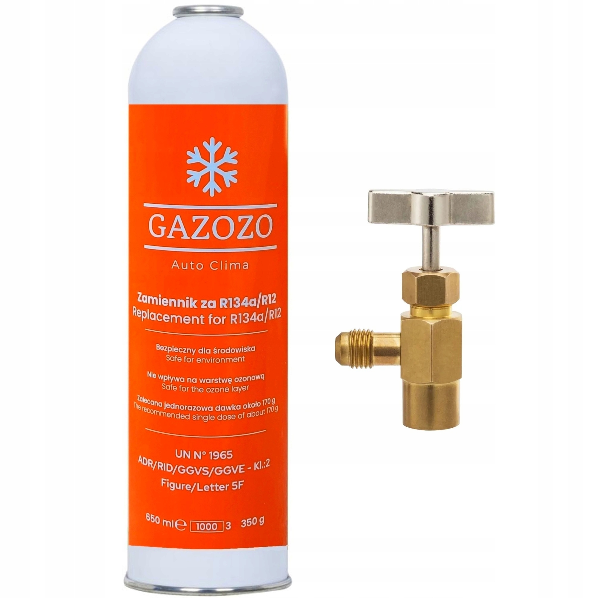 Czynnik chłodniczy Auto Clima Zamiennik R134a/R12 5905155601667 za 89 ...