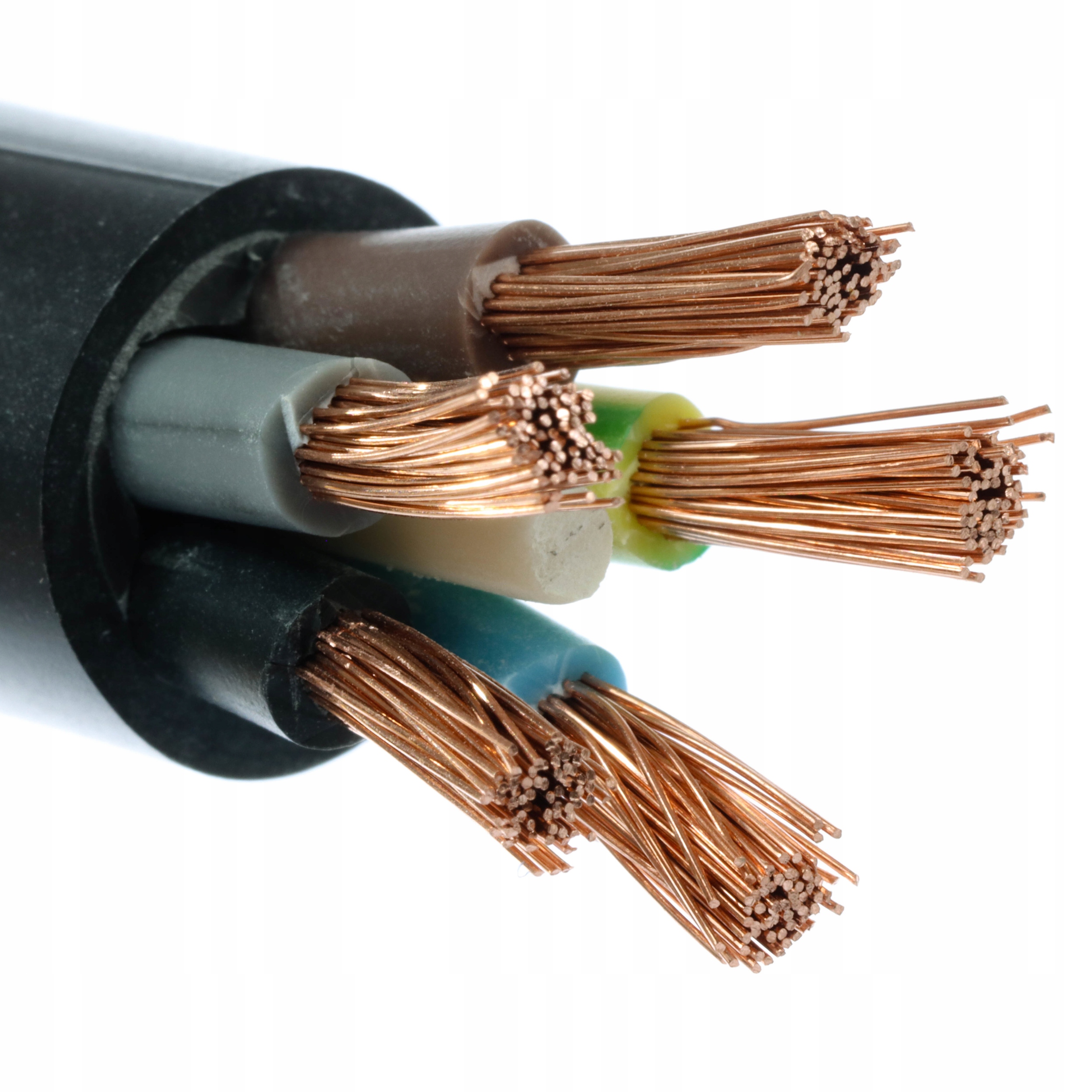 Przewód elektryczny linka czarny OWY 5x4 linka 1m (H05 5x4 czarny-1 ... Przewód elektryczny linka czarny OWY 5x4 linka 1m (H05 5x4 czarny-1 ...