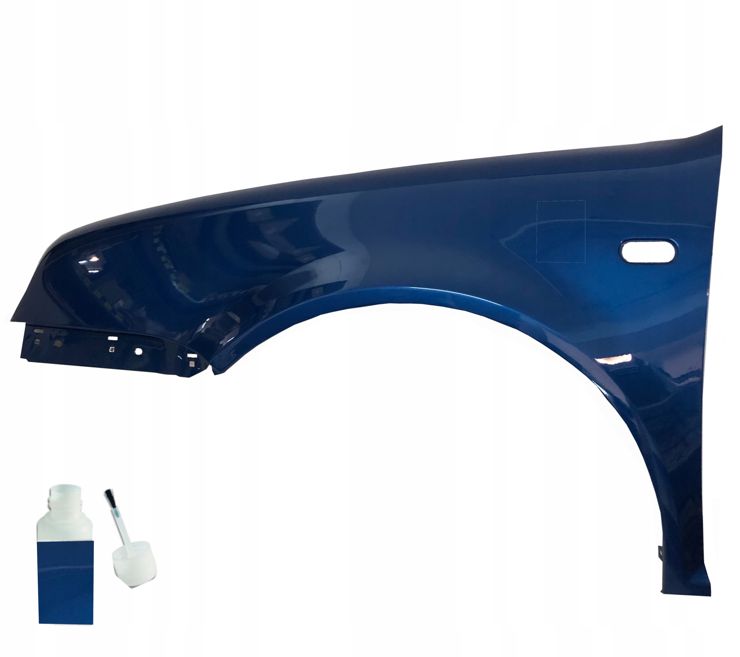 Błotnik VW Golf 4 IV kolor LB5N 97-06 lewy przód + lakier zaprawkowy ...