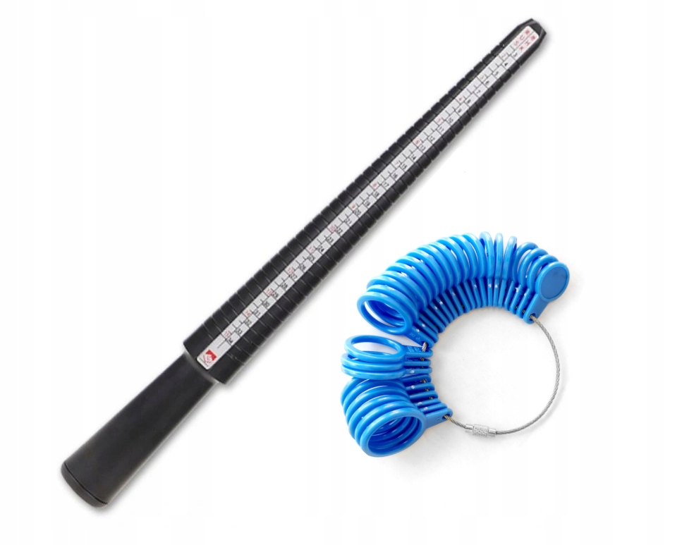 Miara JUBILERSKA do PIERŚCIONKA Trzpień ZESTAW PL 11506332017 - Allegro.pl