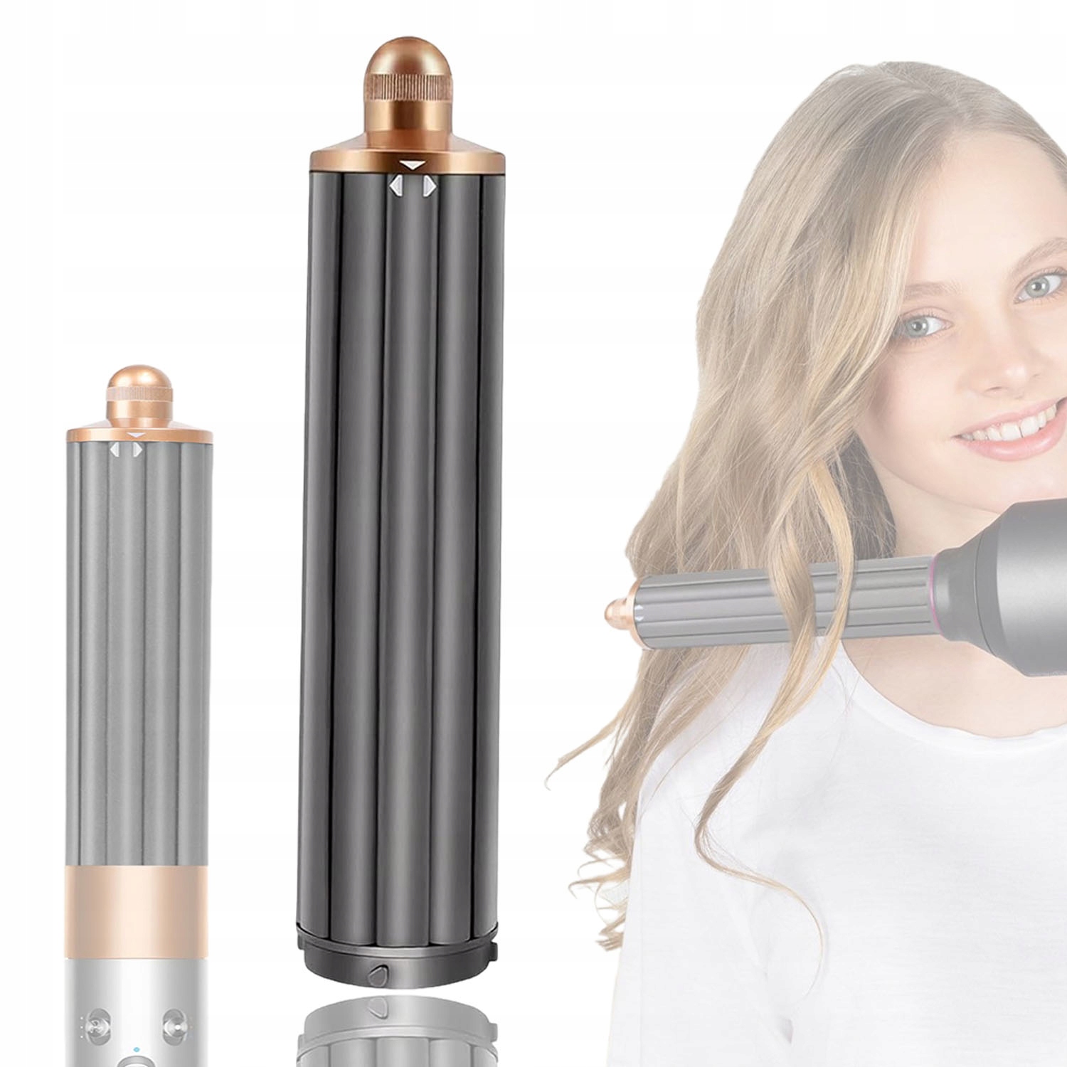 STYLINGOVÁ KULMA NA KULMU NA SUŠIČKU S FÉNOM HS05 HS01 40 MM ZLATÁ ...