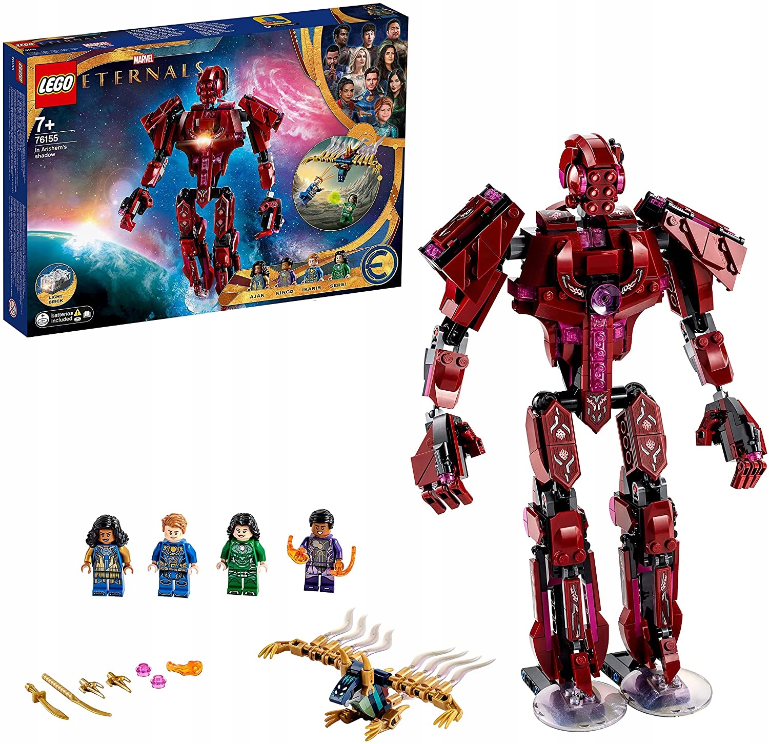 LEGO Marvel 76155 W cieniu Arishem Eternals (5702016619409) • Cena ...