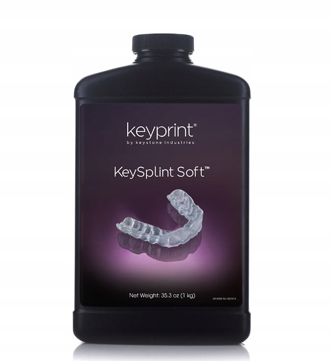 Żywica UV dentystyczna Keyprint KeySplint Soft 1kg 1l do Drukarki 3D - Sklep, Opinie, Cena w Allegro