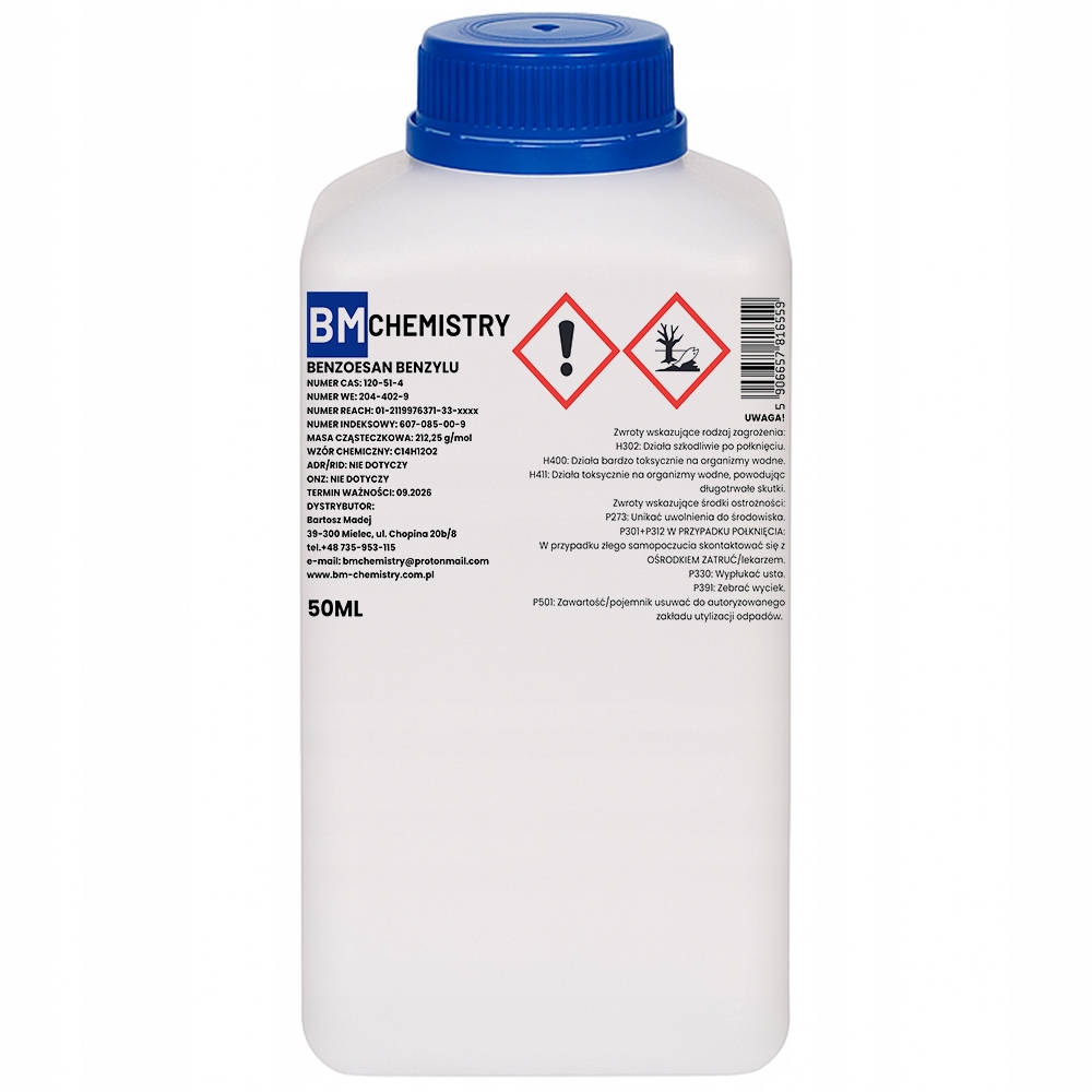 BENZYL BENZOÁT 50ML, (4600376794341) • Ceny, Recenze - Allegro