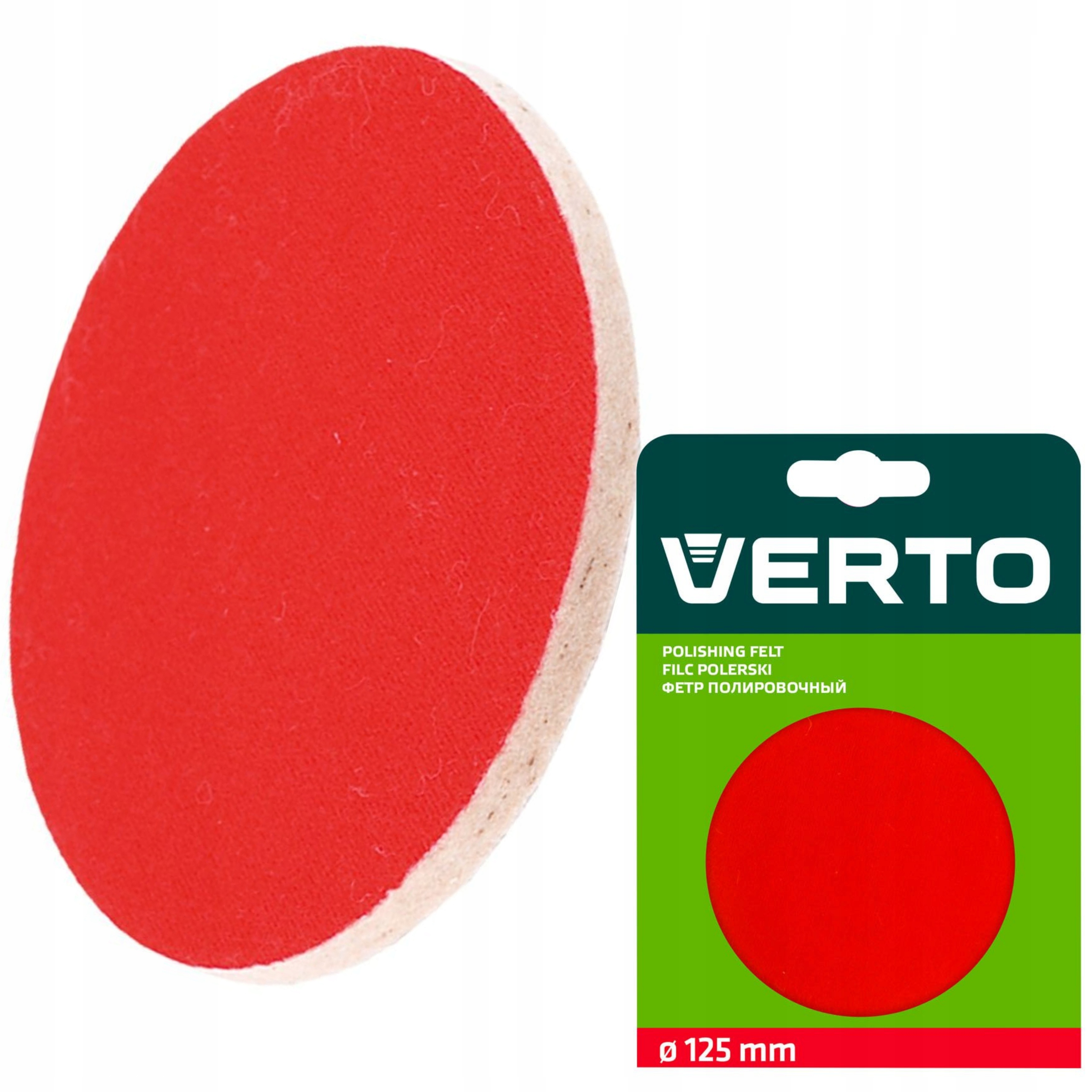 VERTO FILC POLERSKI NA RZEP DO SZLIFIEREK I WIERTAREK 125 MM 61H700 5902062617002 za 16.90PLN z ...