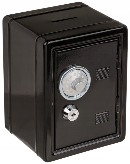 Skarbonka Metal MINI SEJF Szyfr Kluczyk Prezent Gadżet BK 14710532241 ...