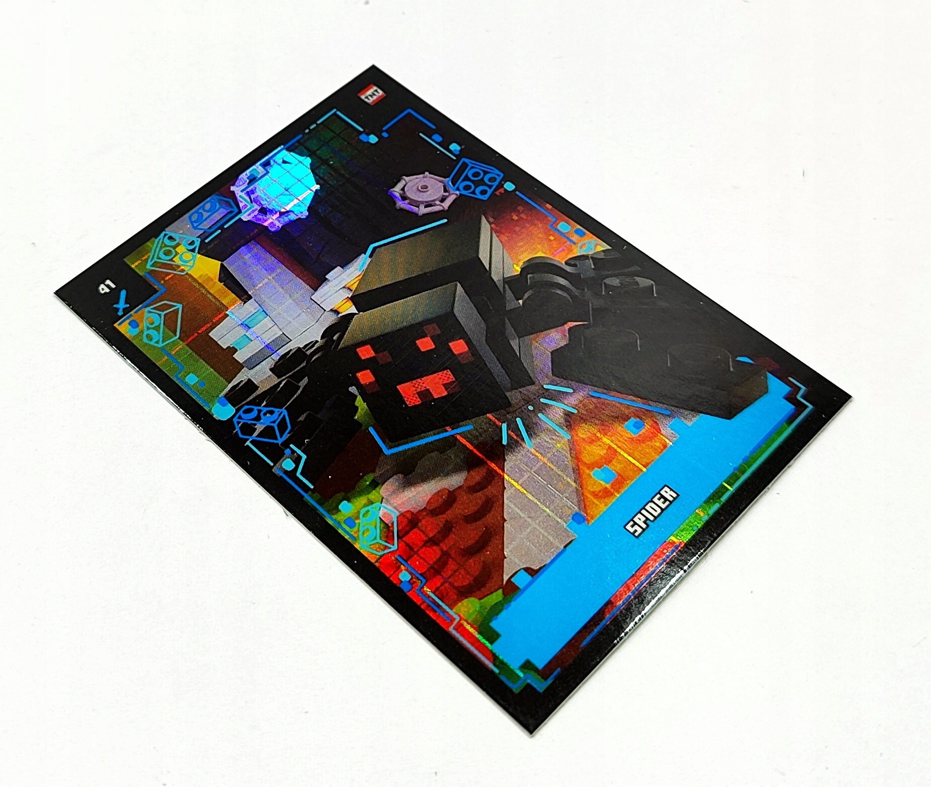 LEGO MINECRAFT KARTA - TCC2 SÉRIA 2 - ČÍSLO 41: PAVÚK, • Ceny, Recenzie - Allegro