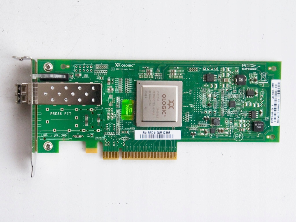 Karta 8GB FC IBM QLOGIC QLE2560 SP HBA PCIE GBIC - Sklep, Opinie, Cena ...