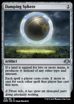 Karta Magic: The Gathering Damping Sphere Wizards Of The Coast • Cena, Opinie - Allegro