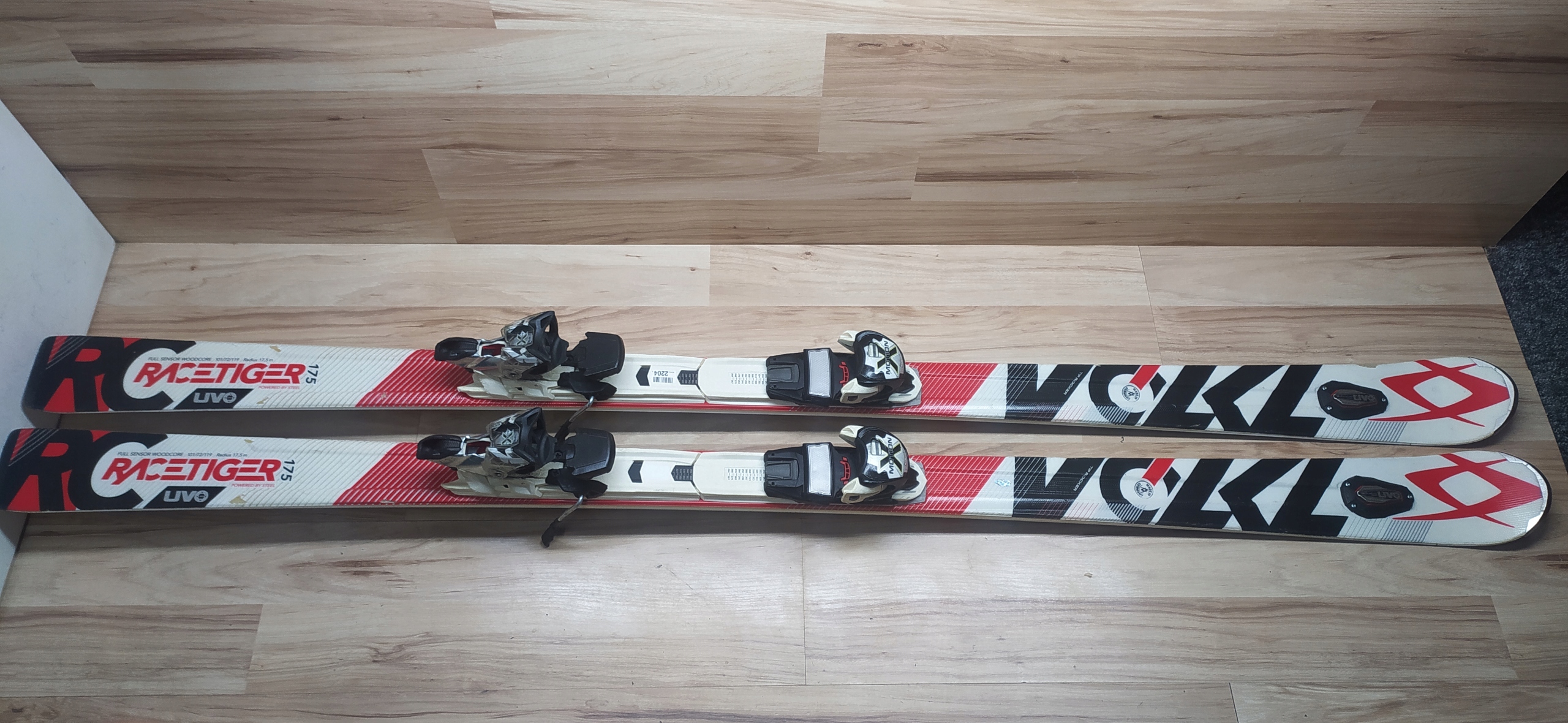 Narty VOLKL RACETIGER RC 175 cm +Marker motion 12 - Narty VOLKL ...