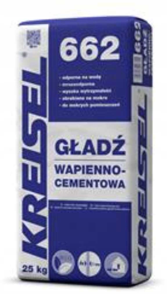 GŁADŹ wapienna 660 25 kg -KREISEL (5907418093745) • Cena, Opinie • Tynki i gładzie 15951935683 ...