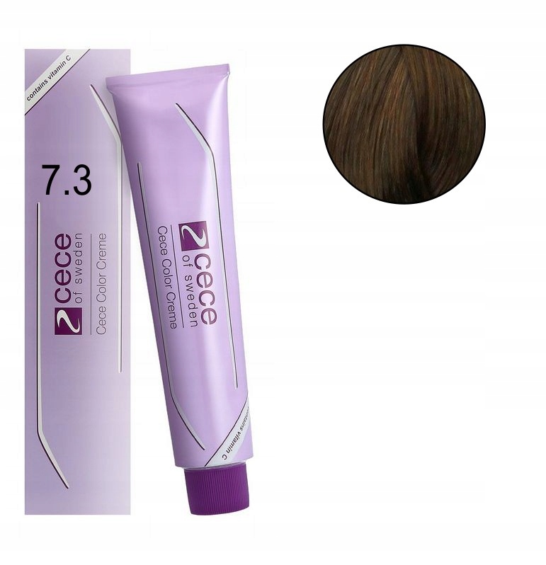 CECE OF SWEDEN COLOR CREME FARBA DO WŁOSÓW KREM KOLORYZUJĄCY 7.3 125 ML ...