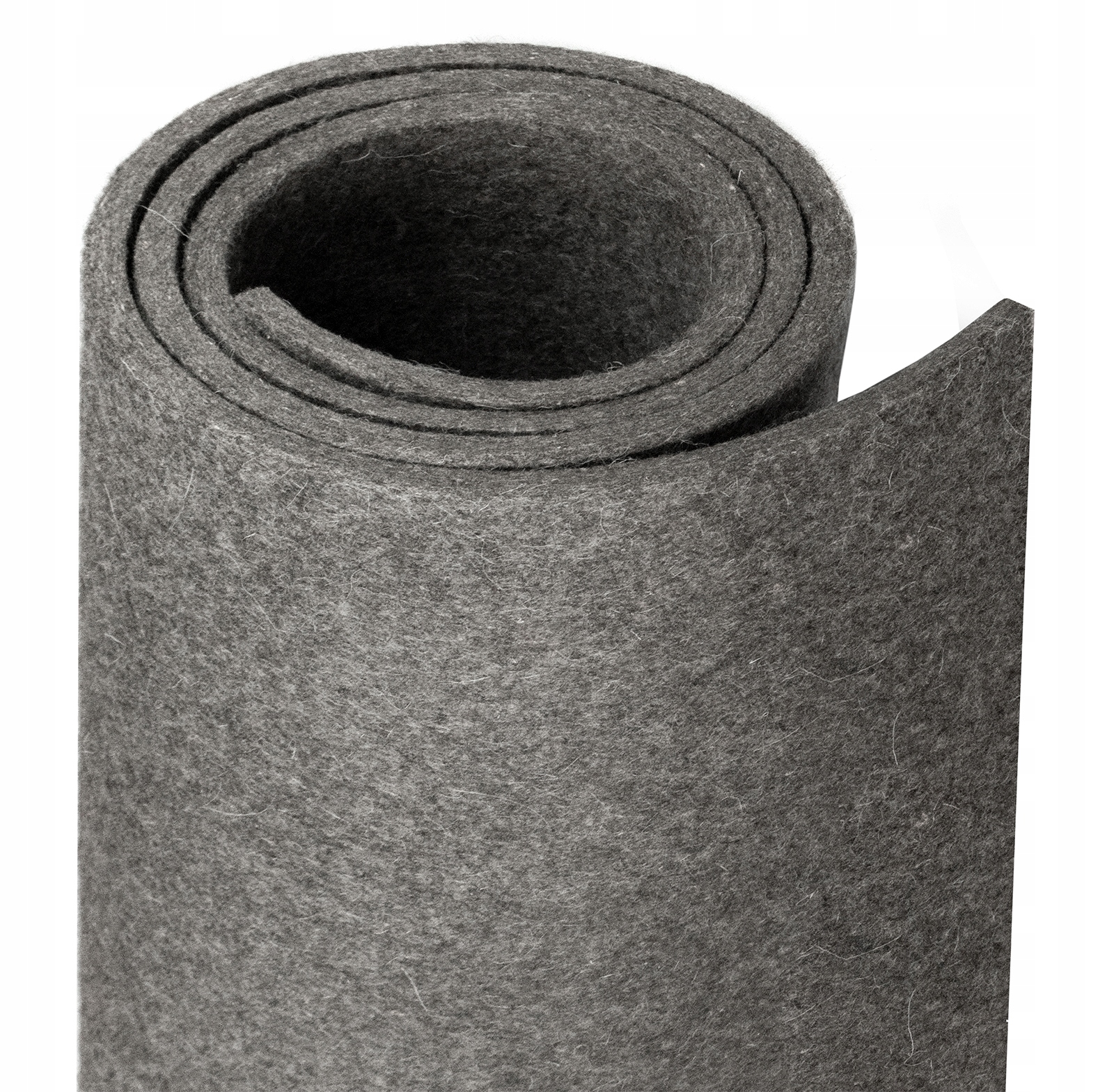 Filc techniczny uszczelkowy szary grubość 2mm 1kg (Filc szary 2mm / 1 ...