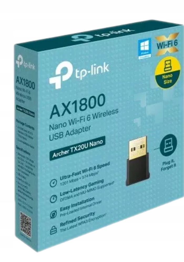 TP-LINK Karta sieciowa Archer TX20U Nano Usb - Sklep, Opinie, Cena w Allegro