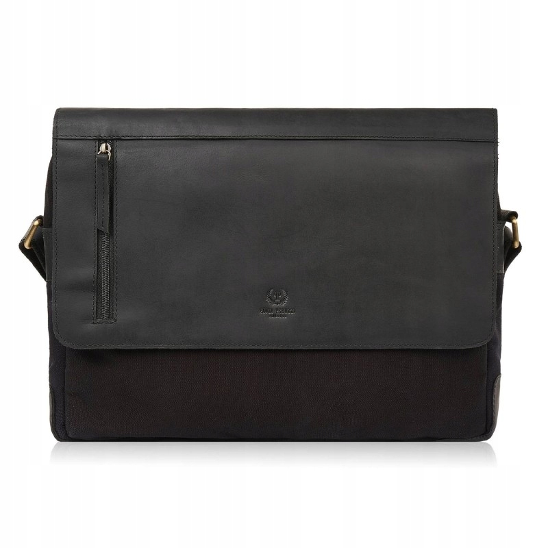 Paolo Peruzzi irattáska cordura anyagból, minta nélkül, (5904365073141 ...