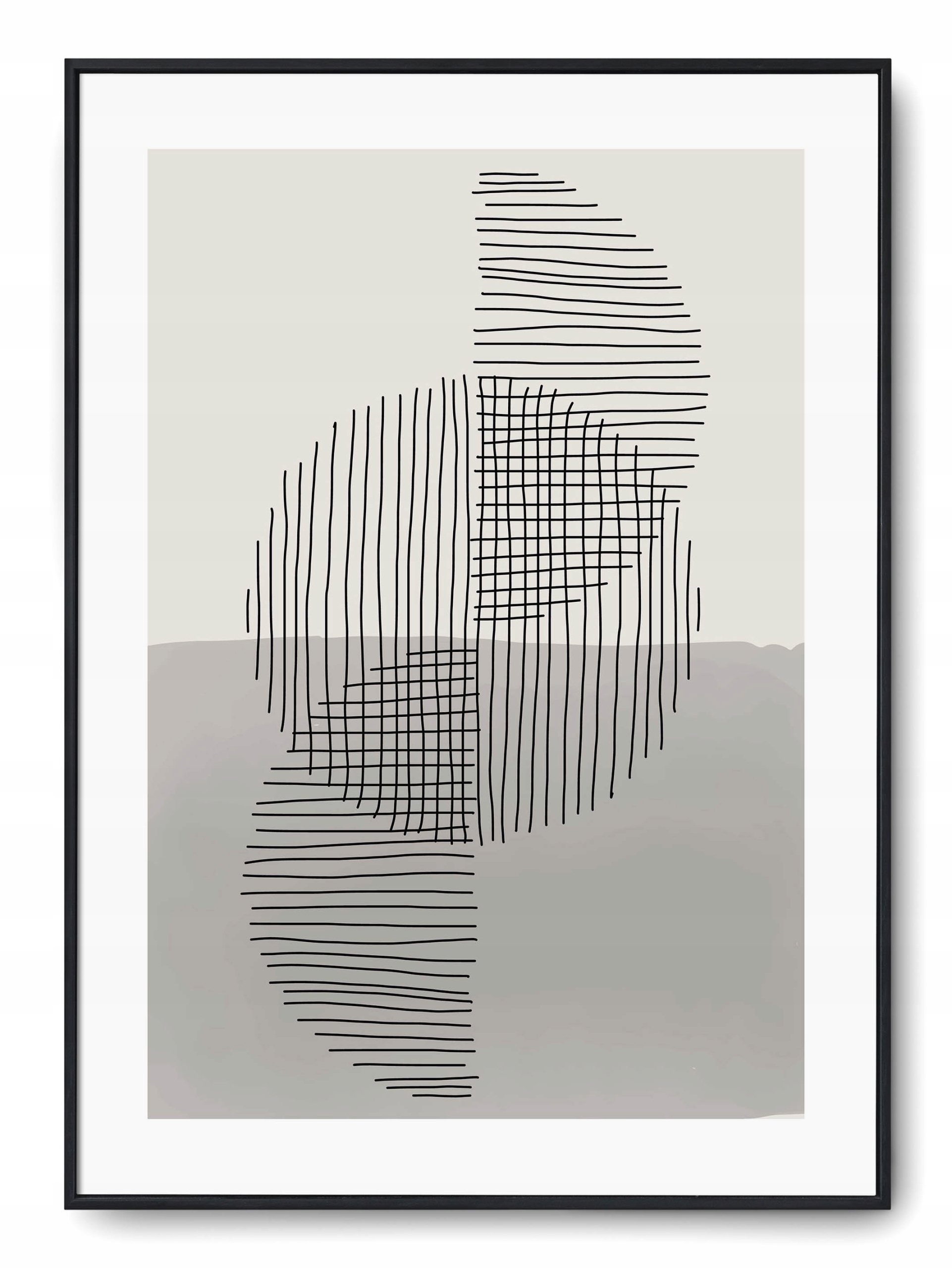 Plakat r A4 21x30 cm Grafika Geometria L bez ramy 21 x 30 cm • Cena, Opinie • Plakaty ...