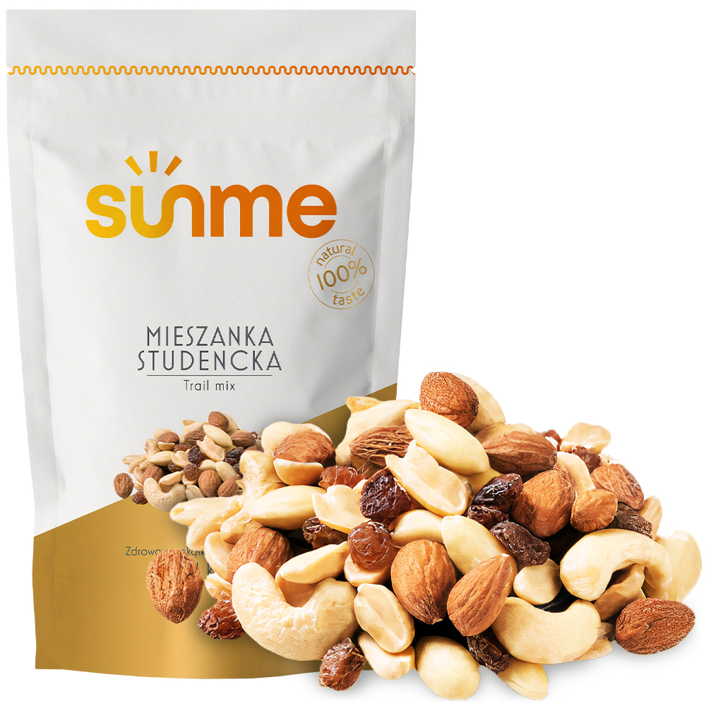 Mieszanka studencka Sunme 1000 g (5903999770938) • Cena, Opinie • Mieszanki bakaliowe ...