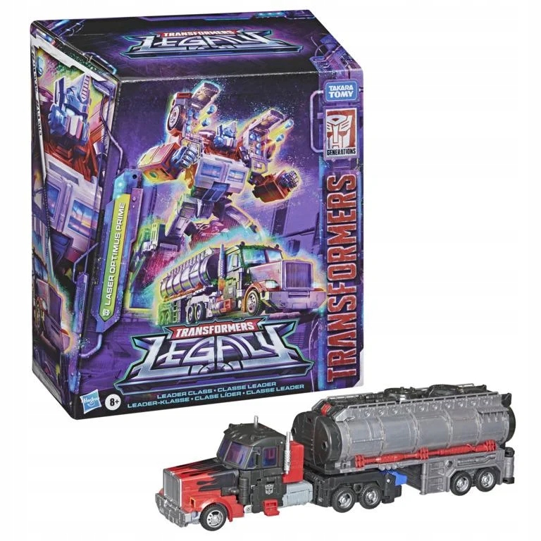 NOWA FIGURKA TRANSFORMERS G3 LEGACY LASER OPTIMUS PRIME LEADER ...