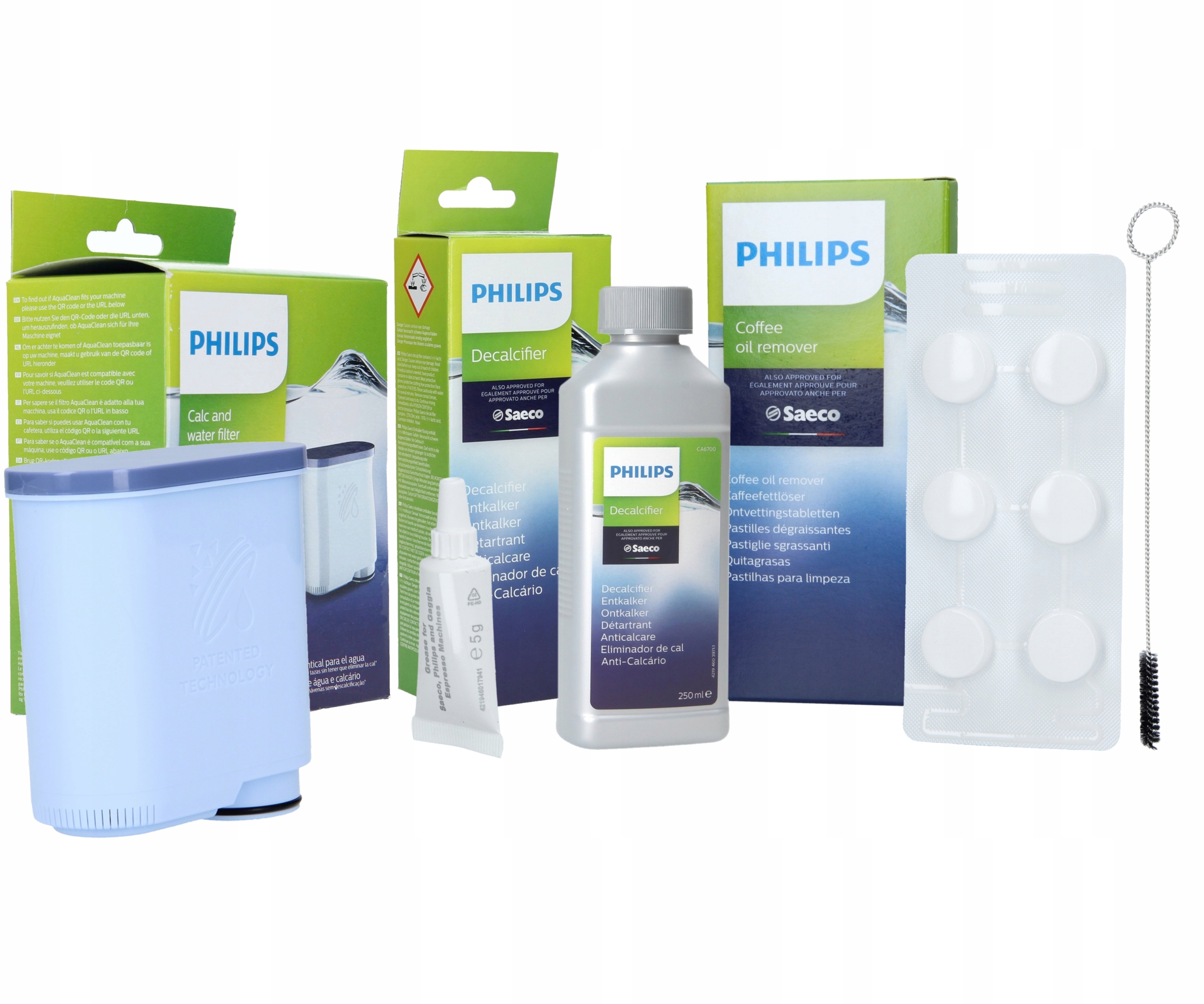 Zestaw Philips do konserwacji ekspresu kawy | filtr i środki do ...