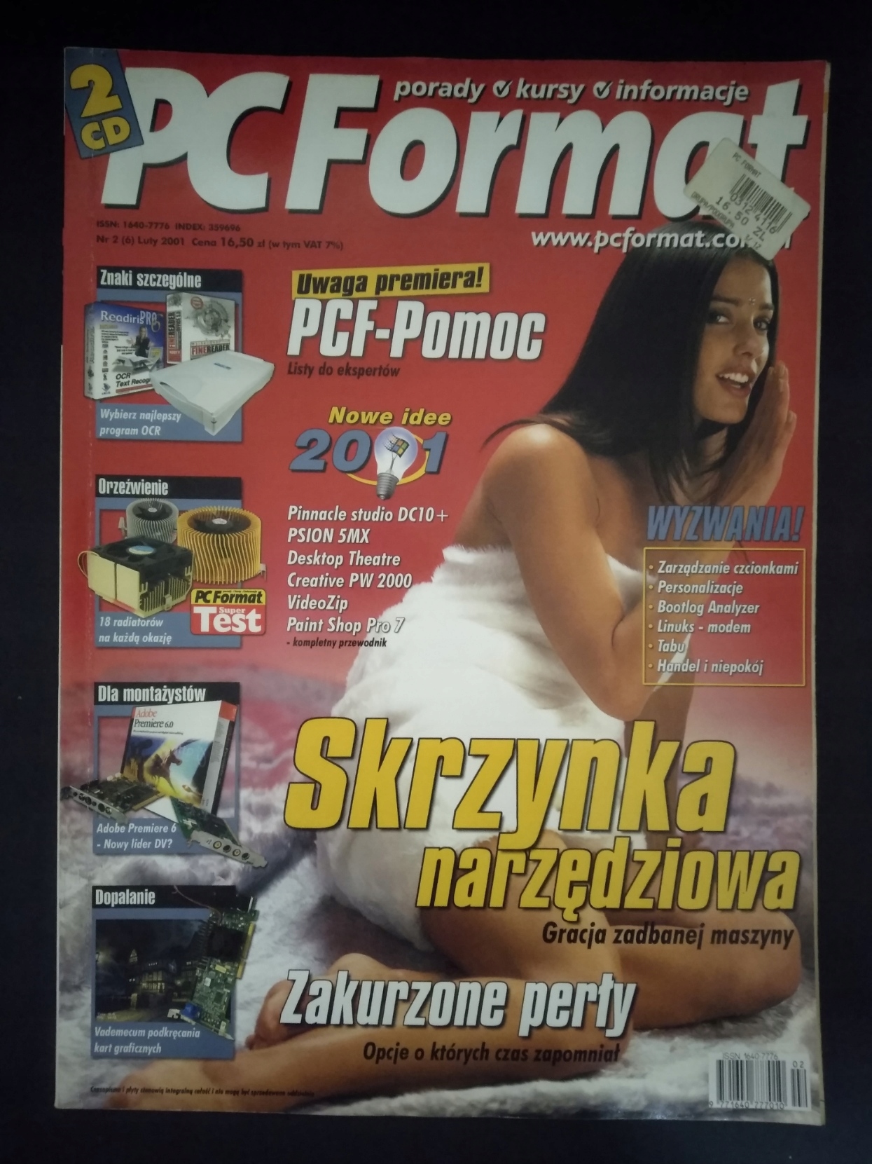Przedmiotem sprzedaży jest UNIKATOWY numer PC FORMAT z lutego 2001. Nr ...