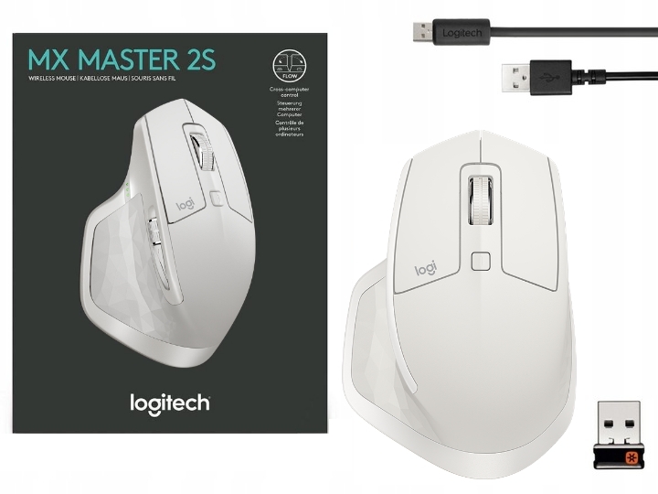 Mysz bezprzewodowa Logitech MX Master 2S Bluetooth + Unifying | 910 ...