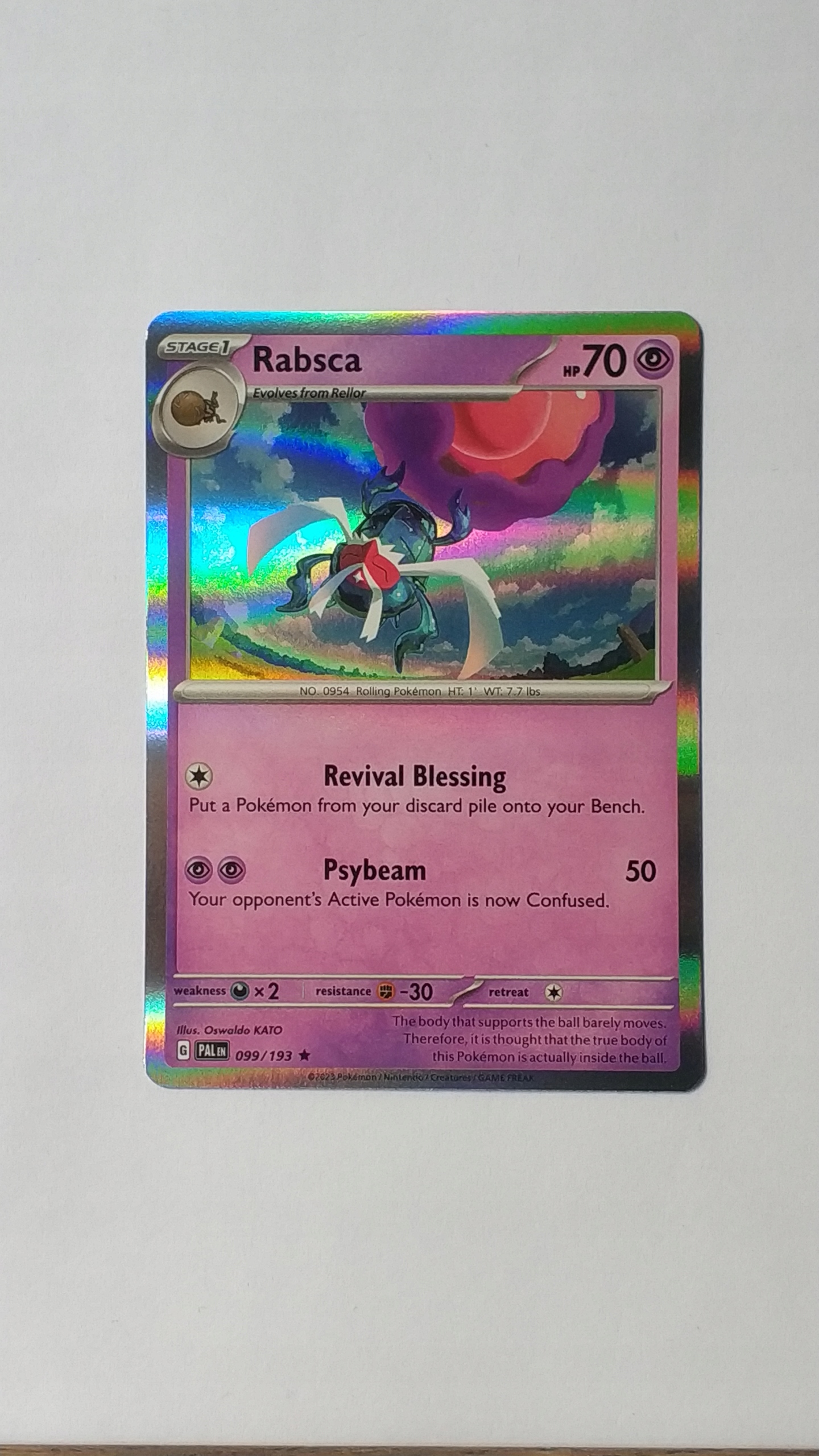 Rabsca - 99/193 - Holo - Paldea Evolved - Stan: używany 2,99 zł ...